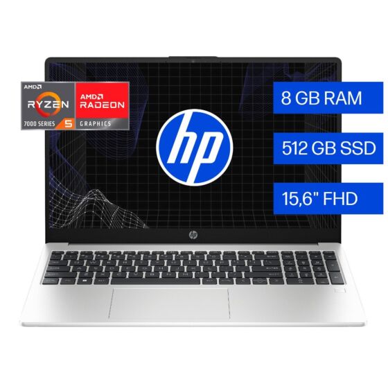 Laptop HP 255 G10 de 15.6", Windows 11 Home Single Language, AMD Ryzen ...