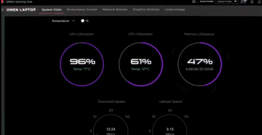 Configuración OMEN Gaming Hub para maximizar rendimiento gaming